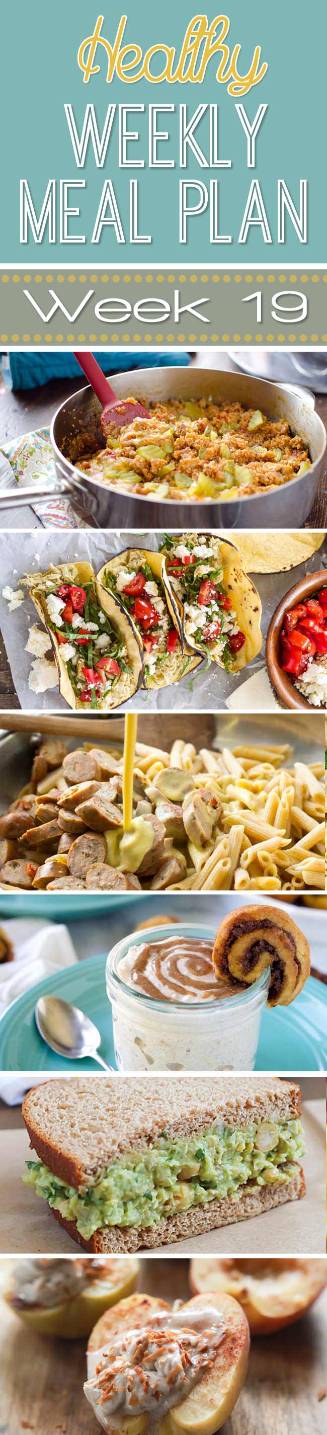 Healthy Weekly Meal Plan 20