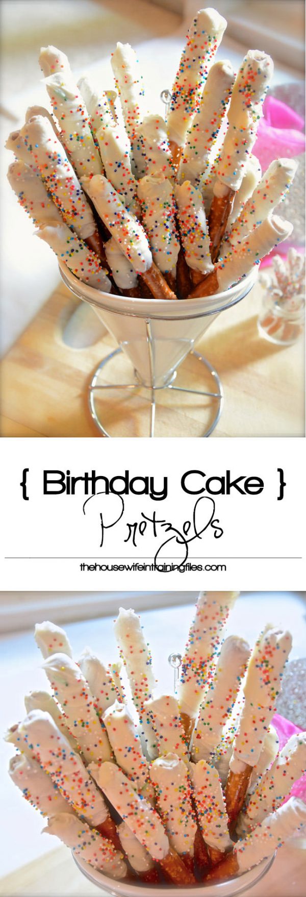 Birthday Cake Pretzels
