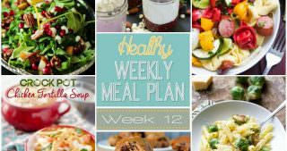 Healthy Meal Plan Week #70 - With Salt and Wit
