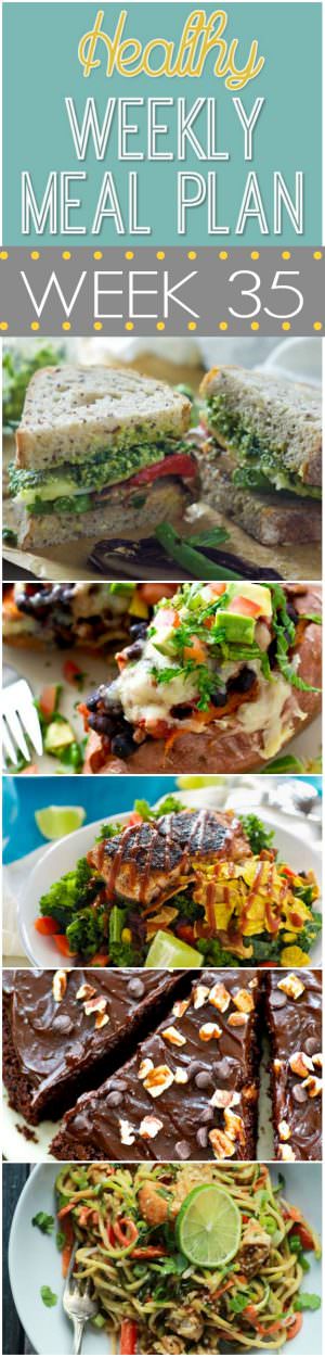 Healthy Meal Plan Week #35 - With Salt and Wit