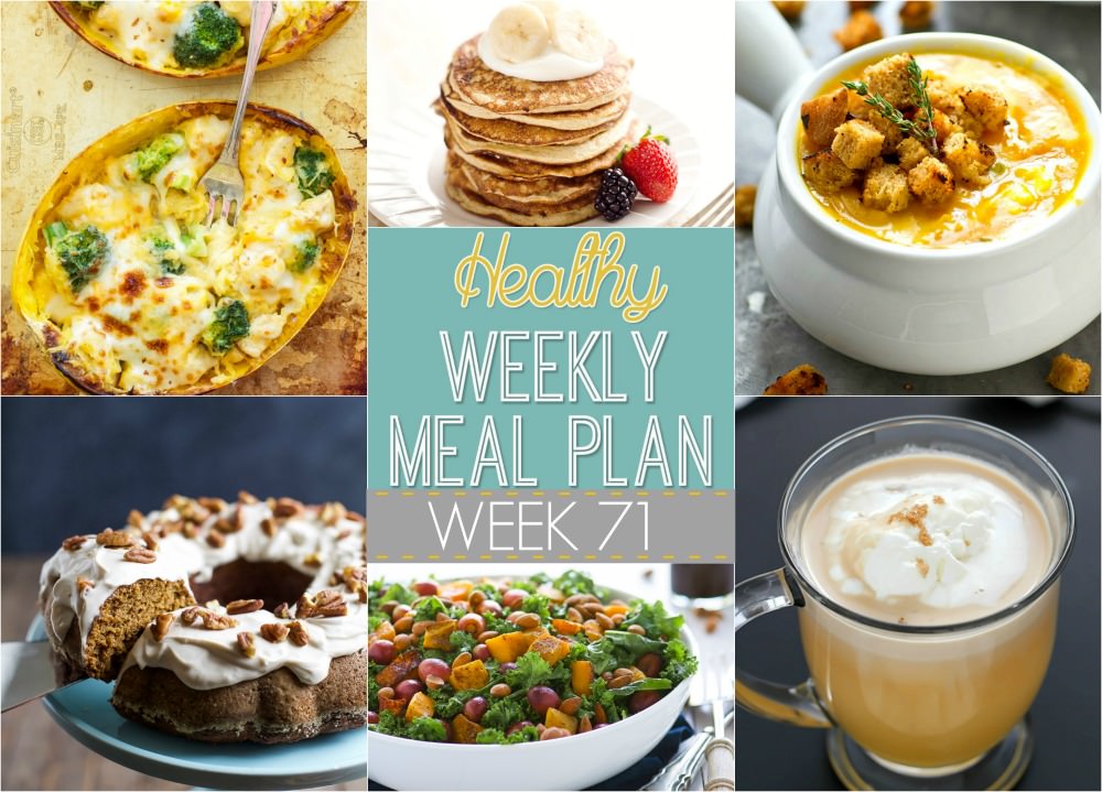 Healthy Weekly Meal Plan Week #71 - With Salt and Wit
