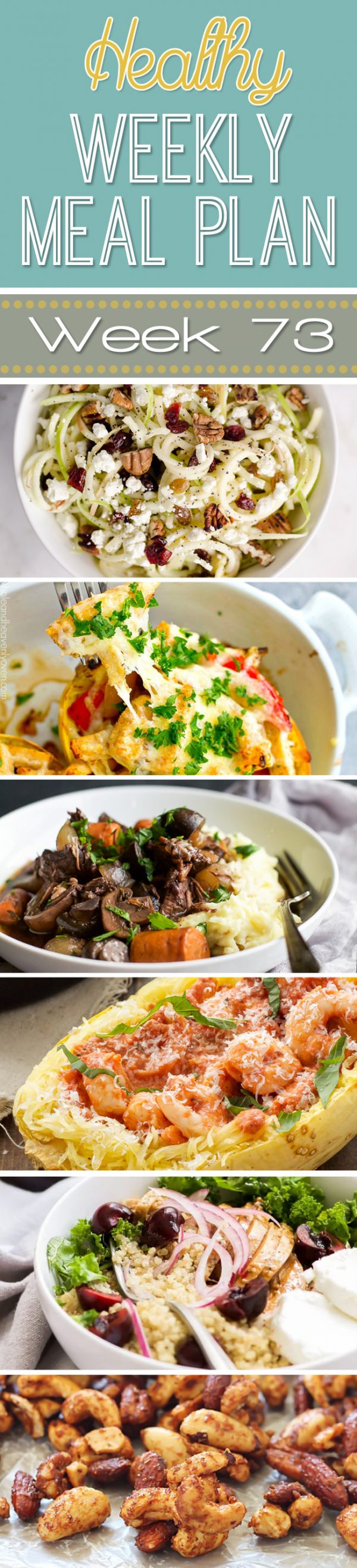 Healthy Meal Plan Week #73 - With Salt and Wit